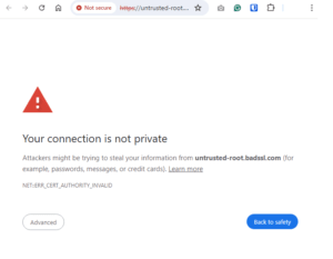 Google บล็อก Entrust Certificate บน Chrome